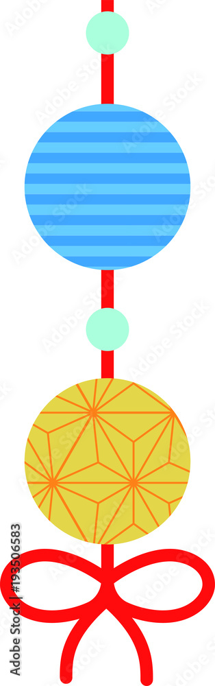 Hina no tsurushi kazari.eps Stock Vector | Adobe Stock