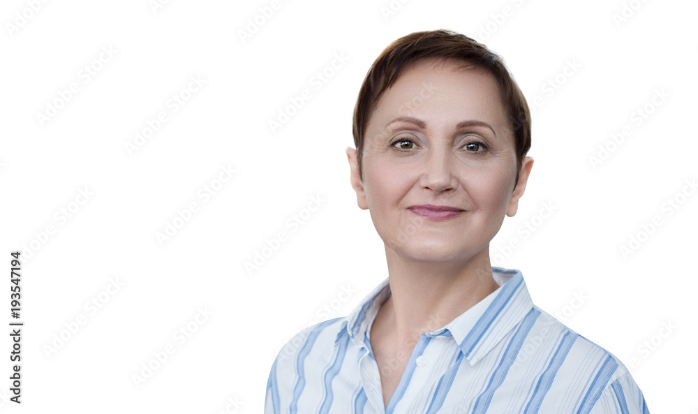 Business woman. Professional portrait of middle aged older woman 40 45 ...
