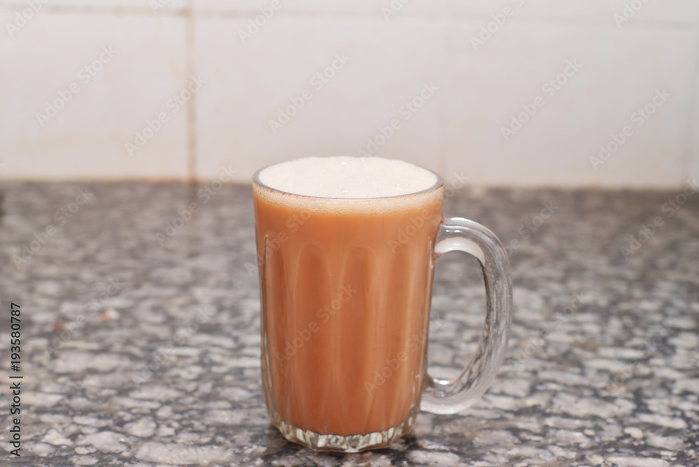 Teh tarik or pulled tea is a famous sweet milk tea in Malaysia. Bubble ...