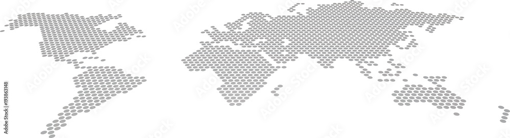 World map. vector illustration Stock Vector | Adobe Stock