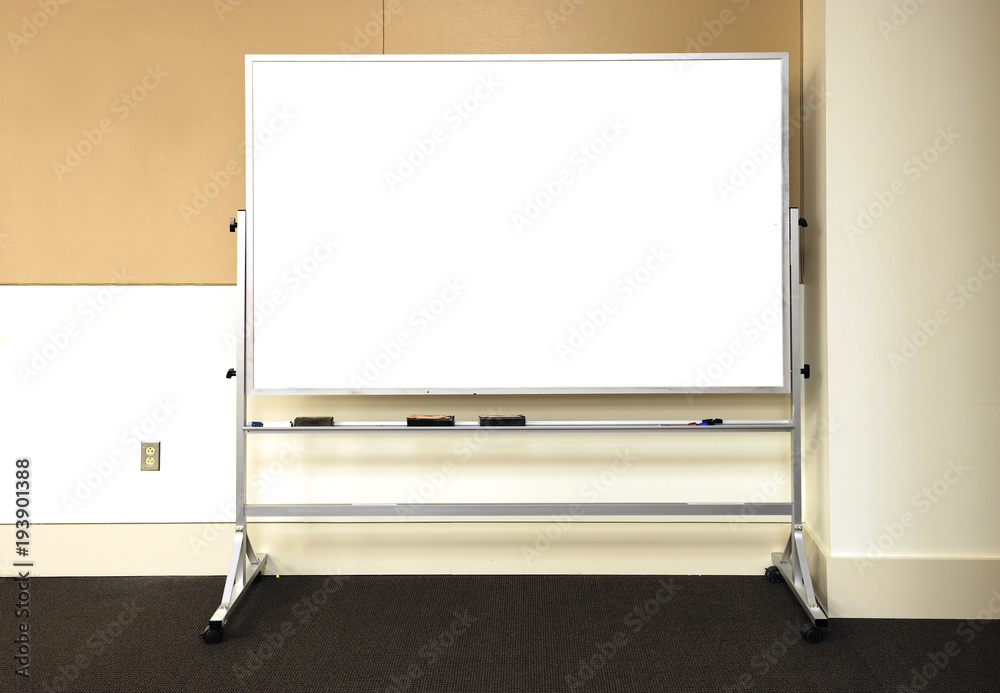 White board in the classroom Stock Photo | Adobe Stock