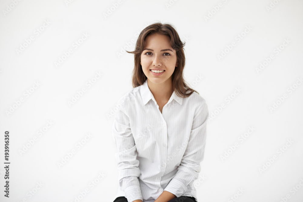 Positive human facial expressions, emotions, feelings, reaction and ...