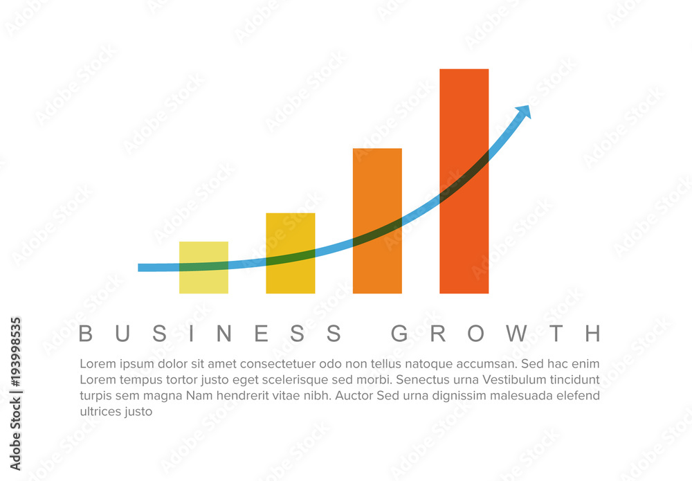 Business Chart Graphic Layout Stock Template | Adobe Stock