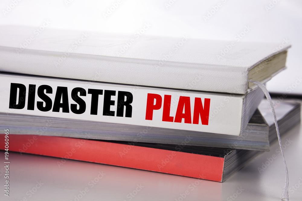 Writing text showing Disaster Plan. Business concept for Emergency ...