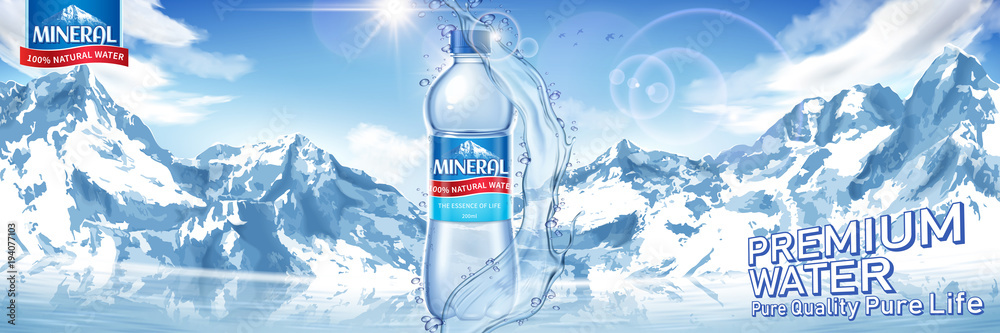 Poster Mineral water ads – Wall Art | UkPosters