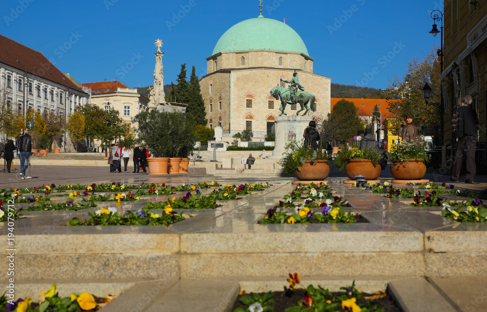 Mosque of Pasha Qasim Victorious, Pecs Stock Photo | Adobe Stock
