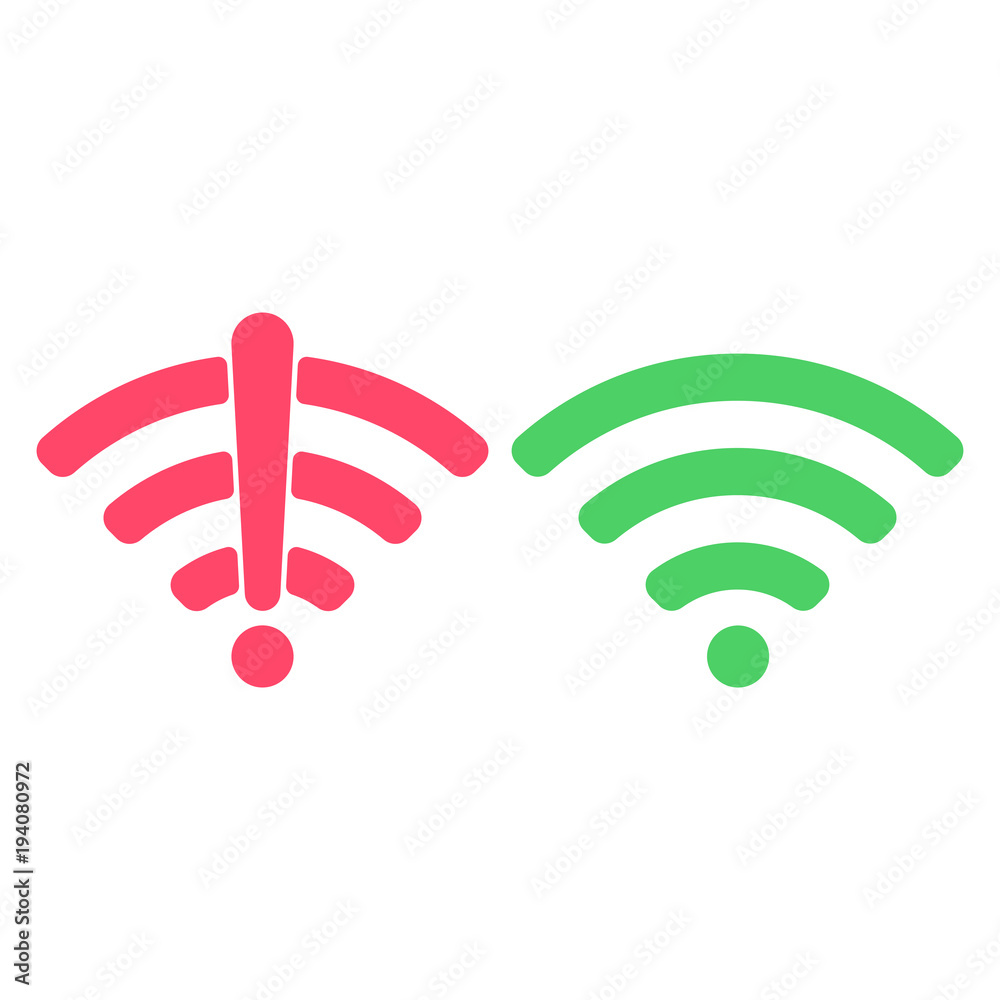 Wifi Icon Red