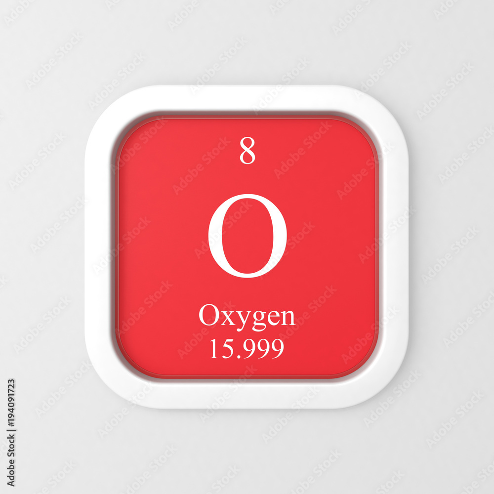 Oxygen Symbol