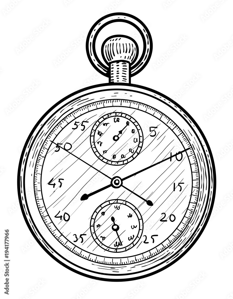 Stopwatch Drawing
