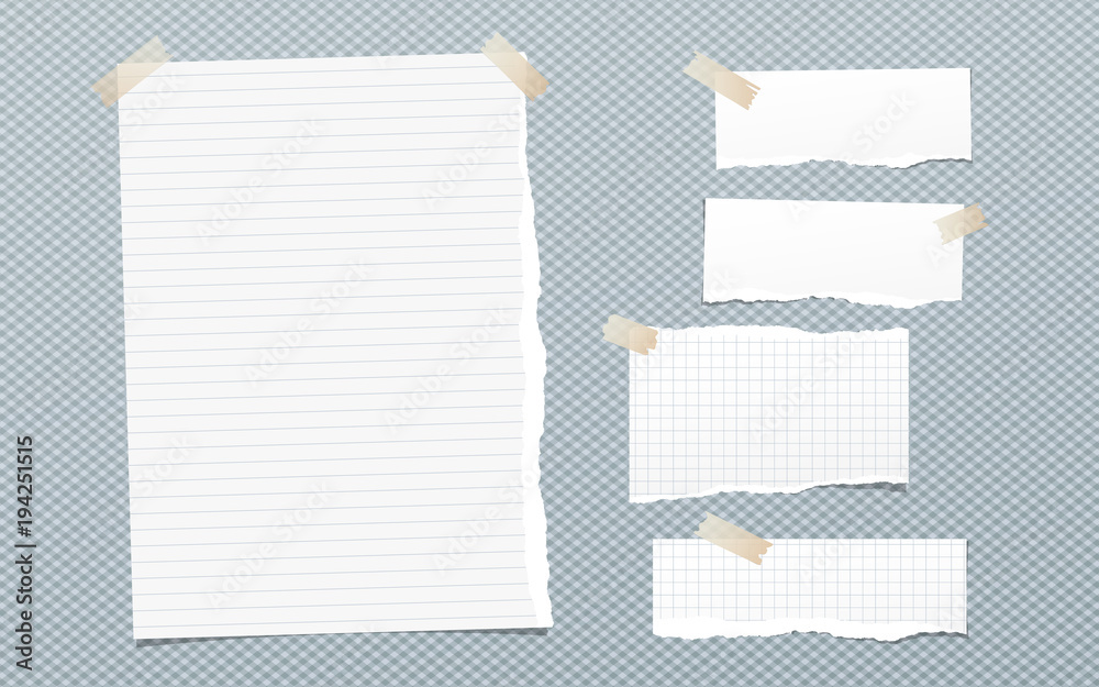 Ripped Piece Of Notebook Paper