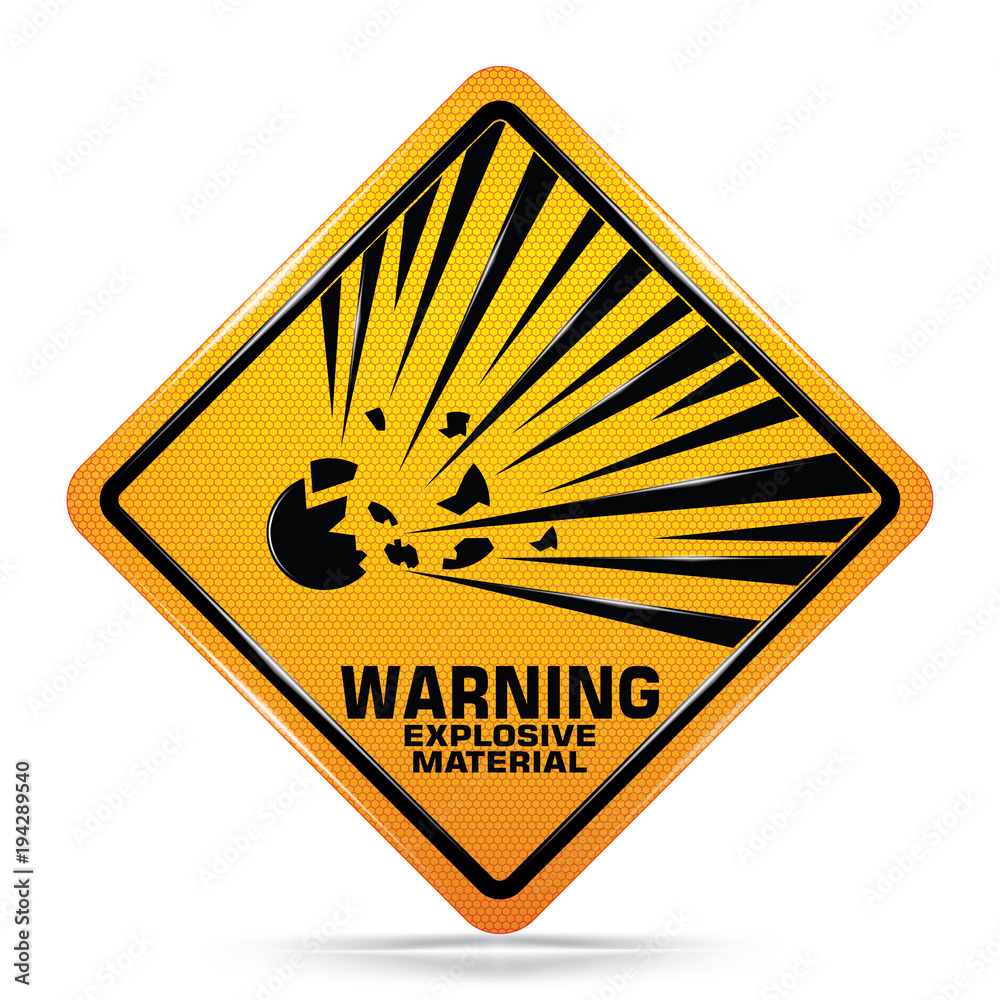 Explosion Risk Symbol