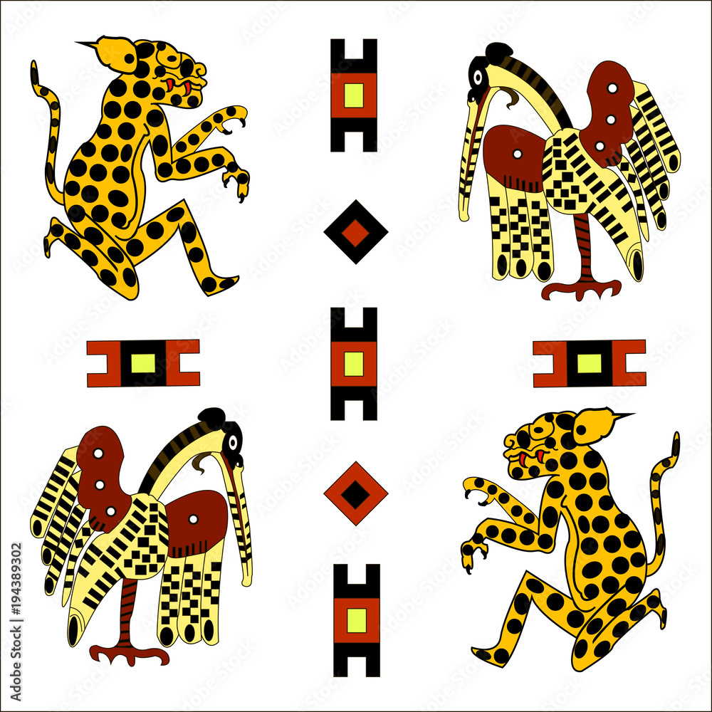 Ethnic patterns of Native Americans: the Aztec, Inca, Maya, Alaska ...