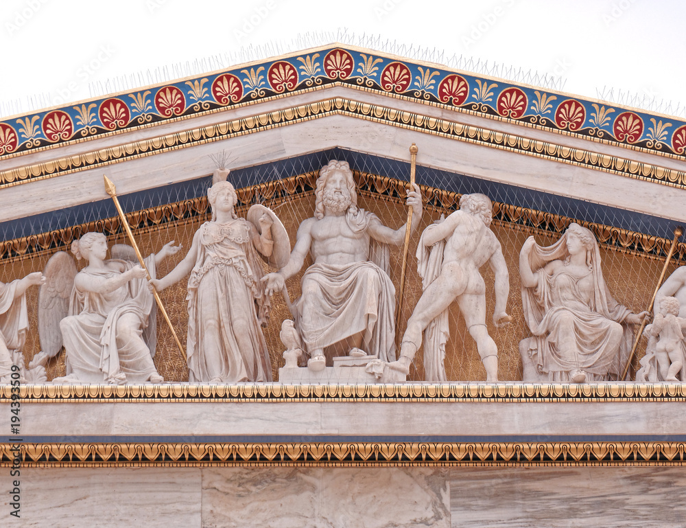 Athens Greece, Zeus, Athena and other ancient greek gods and deities ...