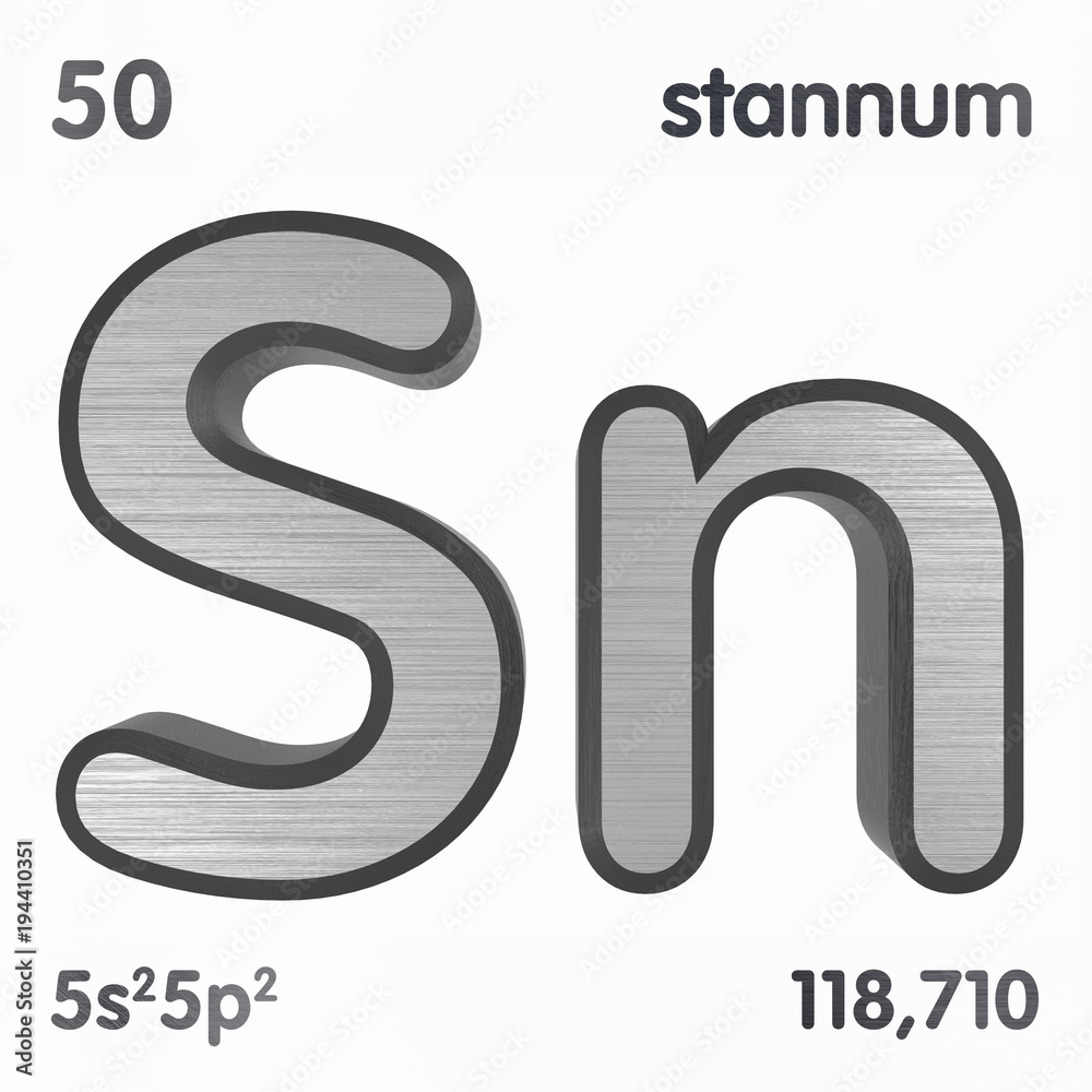 Tin Element Periodic Table