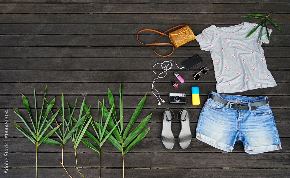 Summer Outfit Collage