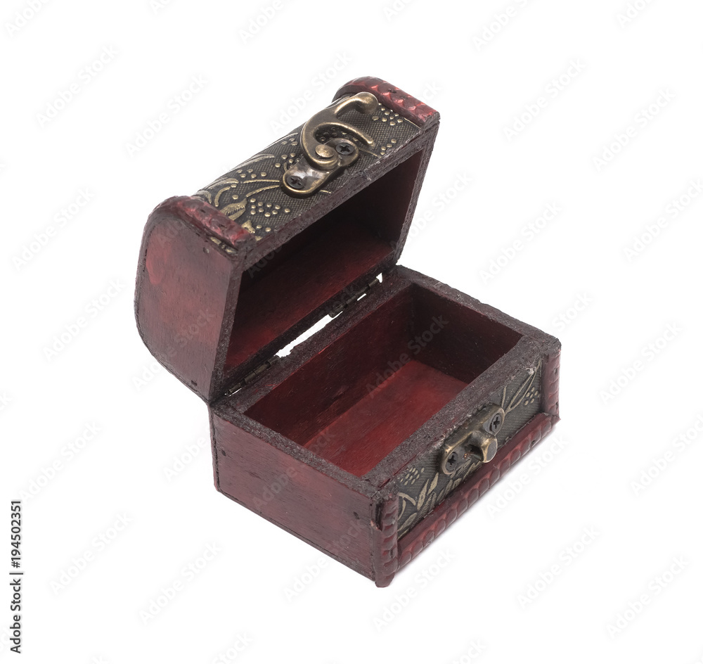 Open Empty Treasure Chest