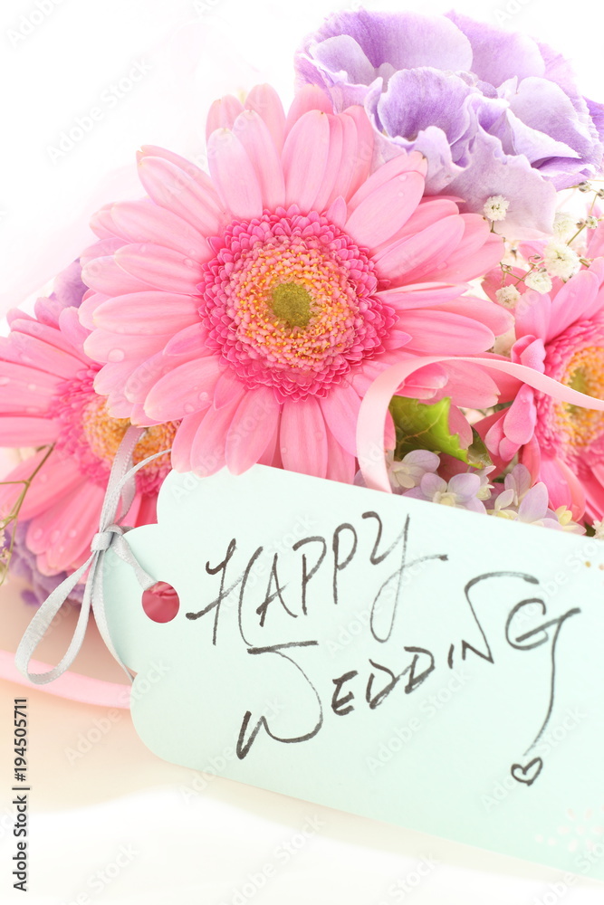 Happy Wedding Flower