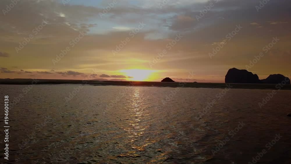 An unspoilt beach of Pak meng, Sikao District, Trang Province, Thailand ...