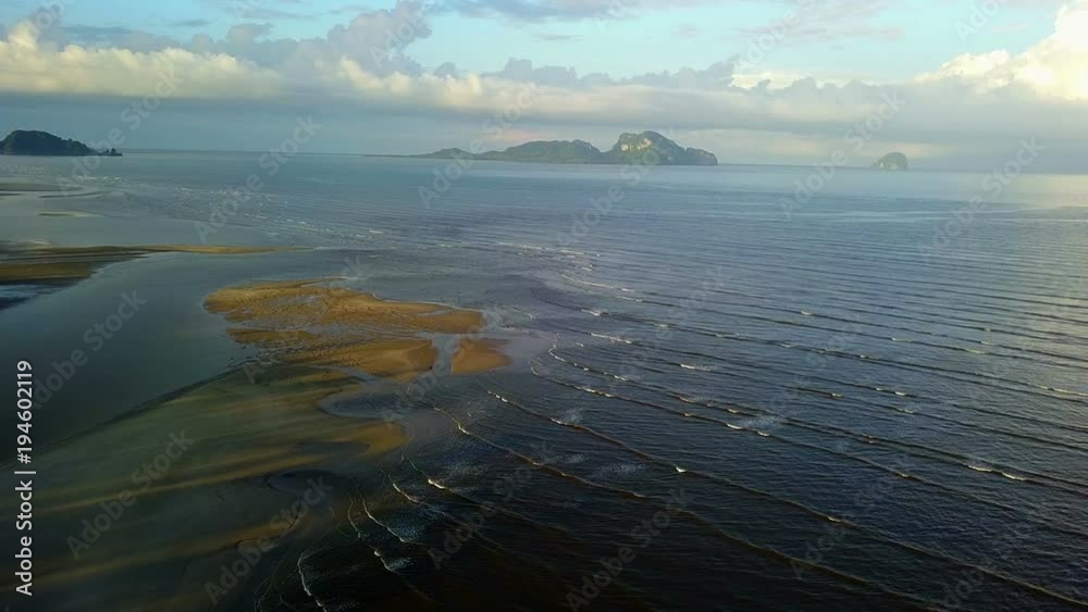 An unspoilt beach of Pak meng, Sikao District, Trang Province, Thailand ...