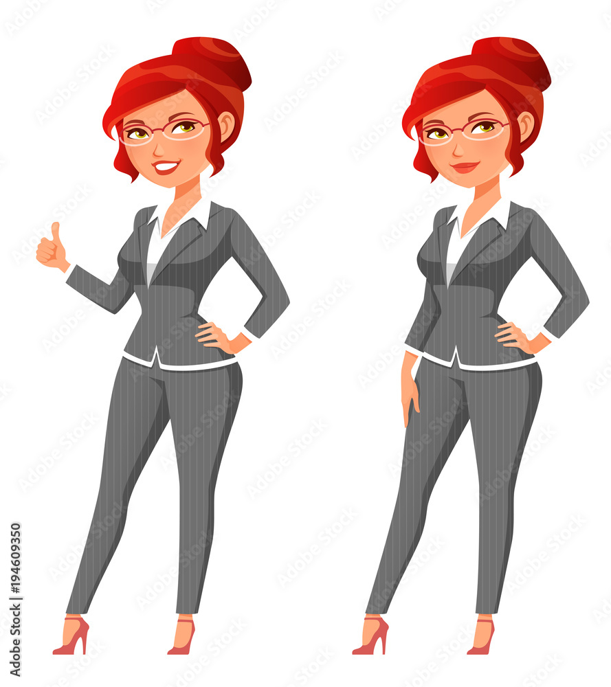 Funny Woman Cartoon