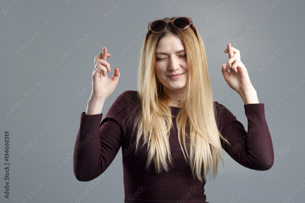 Hopeful Facial Expression