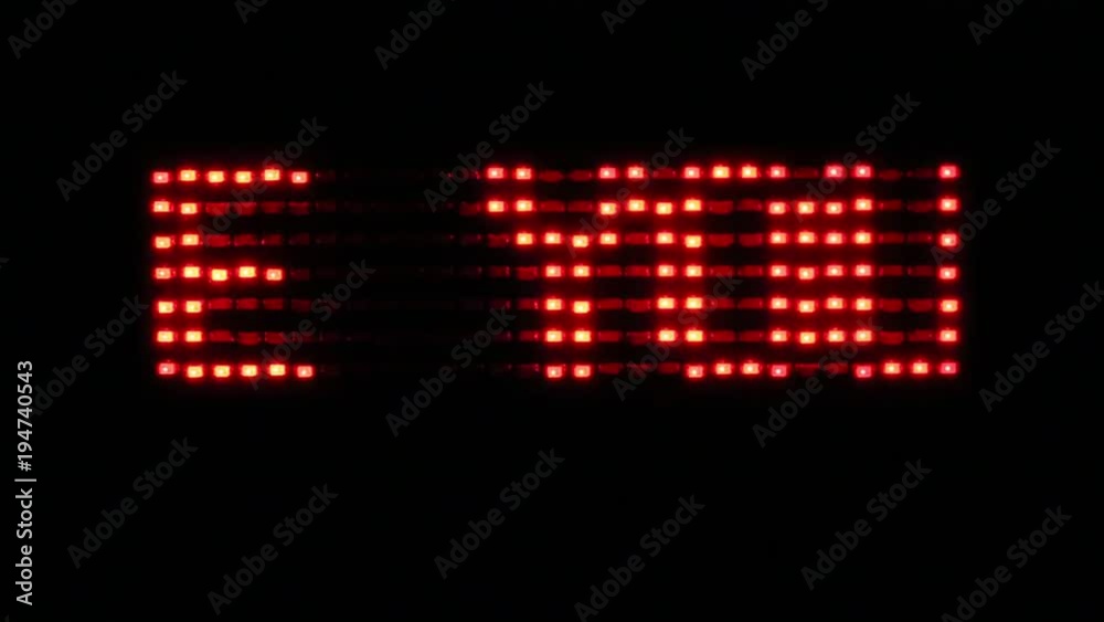 red scrolling text with the word I love you in capital letters Stock ...