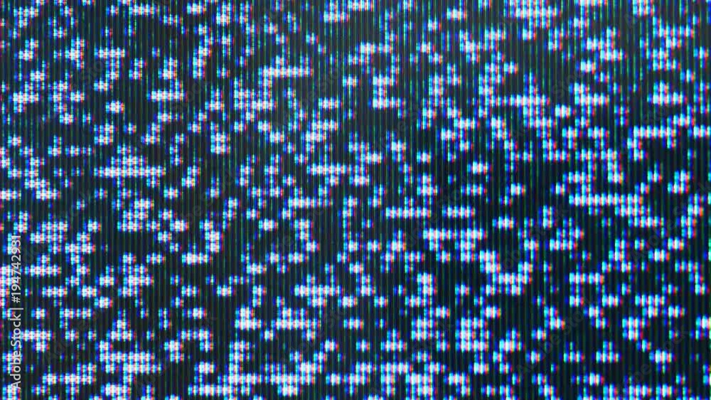 No signal TV, texture with television grainy noise effect for ...
