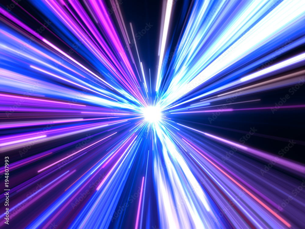 Speed lights energy outer space background Stock Photo | Adobe Stock