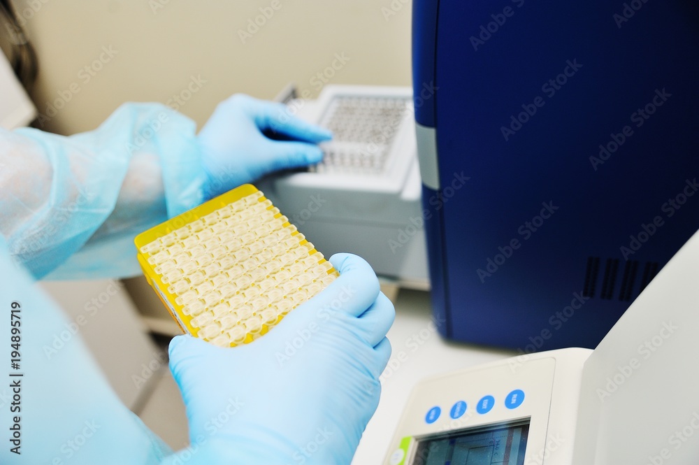 detection thermocycler. apparatus for DNA assays in a diagnostic ...