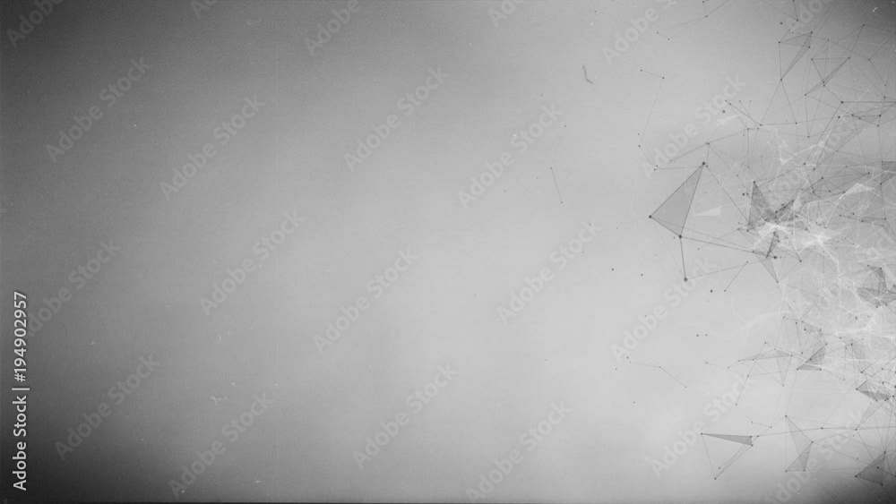 Abstract old film blank screen vignette effect with lines and dots ...