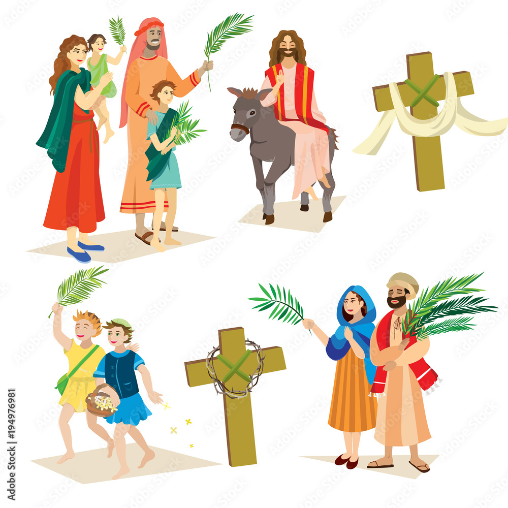 Palm Sunday Clipart Religious