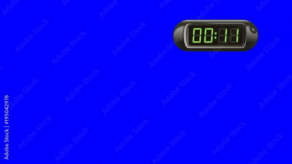 Vid o Stock 15 Second Digital Countdown Timer Counter Isolated Real vid-o-stock-15-second-digital-countdown-timer-counter-isolated-real