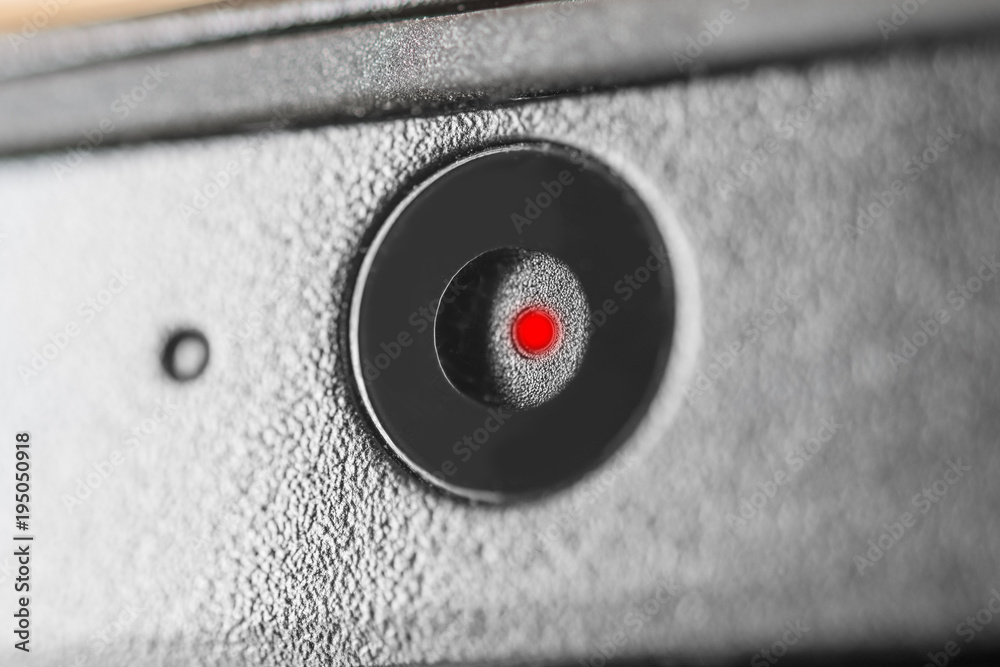Computer front camera lens Stock Photo | Adobe Stock