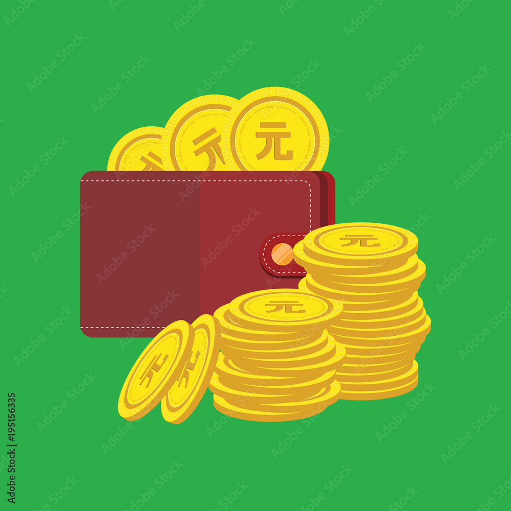 Cash Back Concept Vector. Realistic Wallet And Gold Coins. Online ...