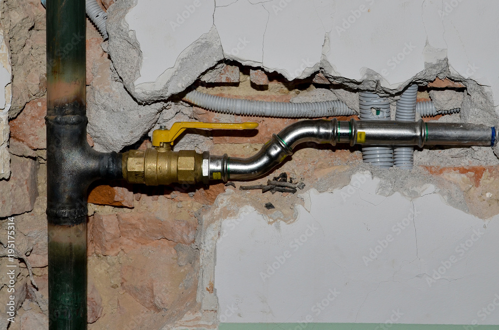 neue Gasleitungen Stock-Foto | Adobe Stock