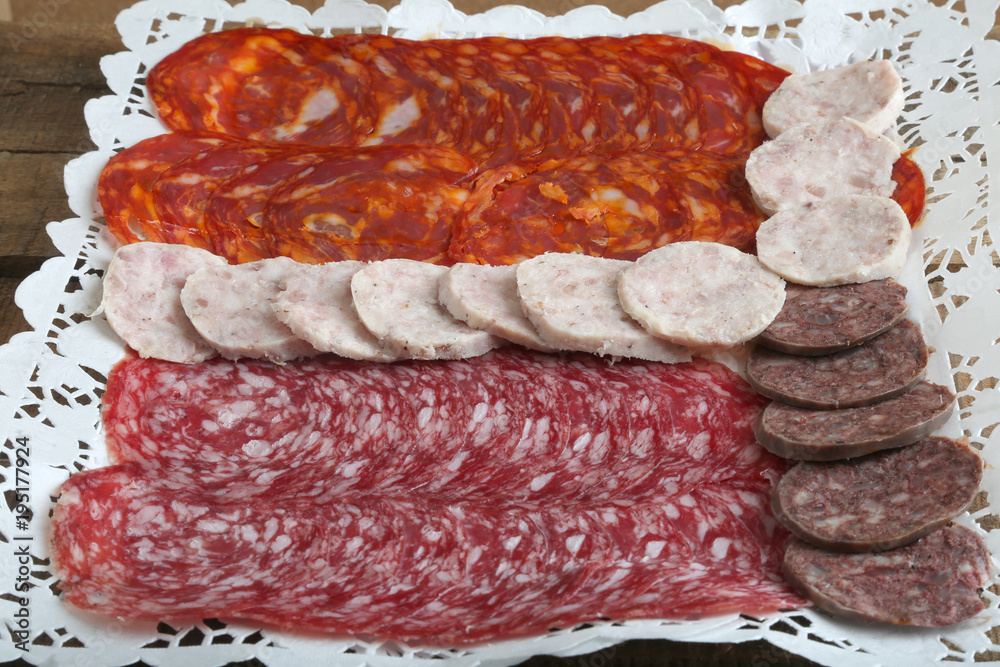 tabla de embutidos Stock Photo | Adobe Stock