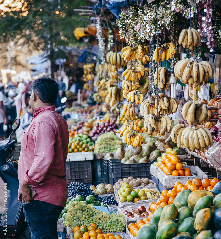 Indian Fruit Market