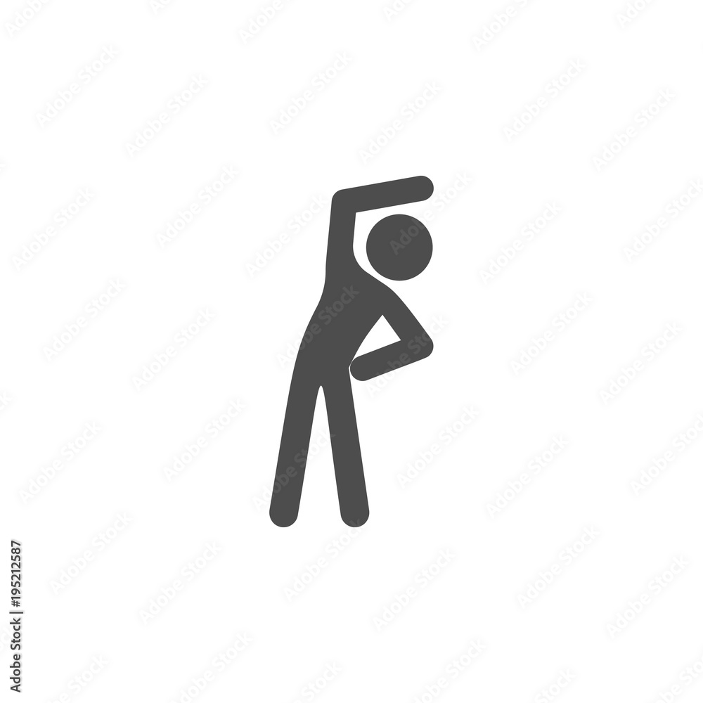 warm-up icon.Element of popular fitness icon. Premium quality graphic ...