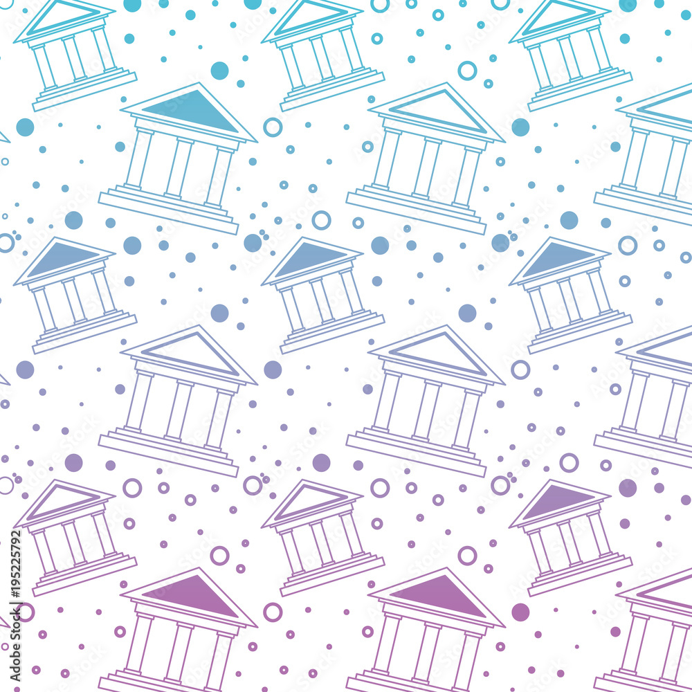 bank building pattern background vector illustration design Stock ...
