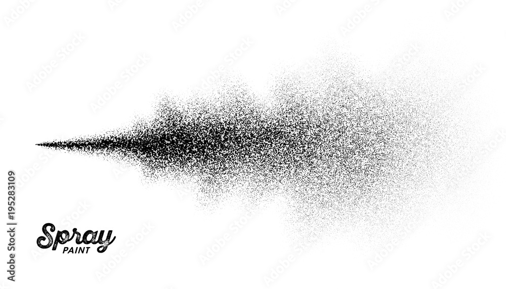 Spray paint splatter pattern Stock Vector | Adobe Stock