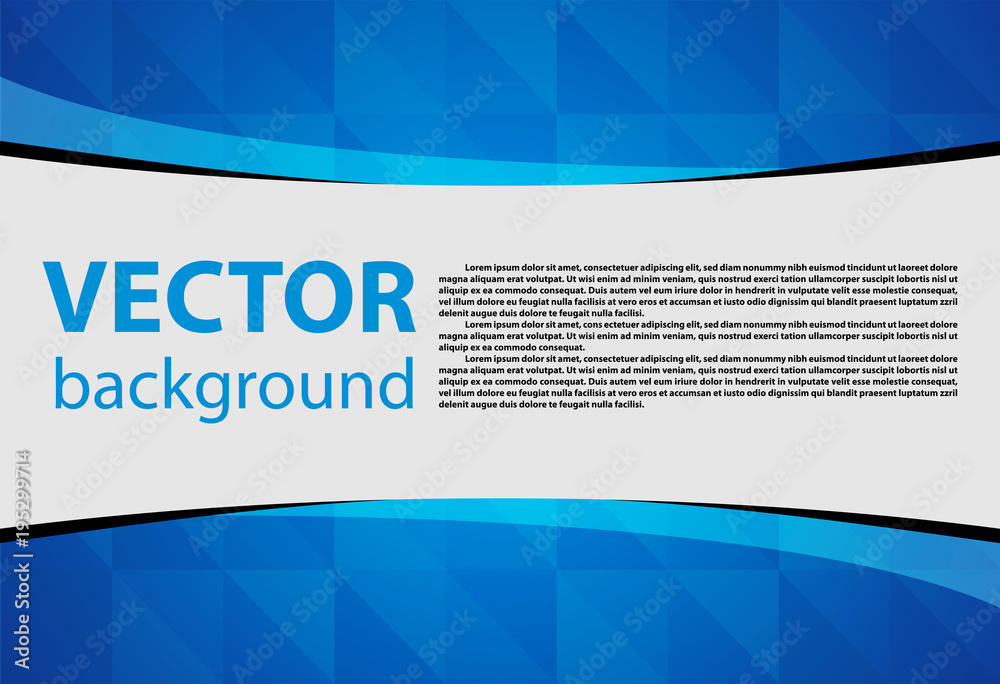 blue background vector illustration lighting effect graphic for text ...