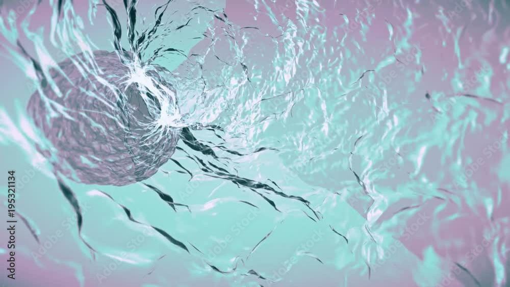 inside soft moving water swirl simulation animation background new ...