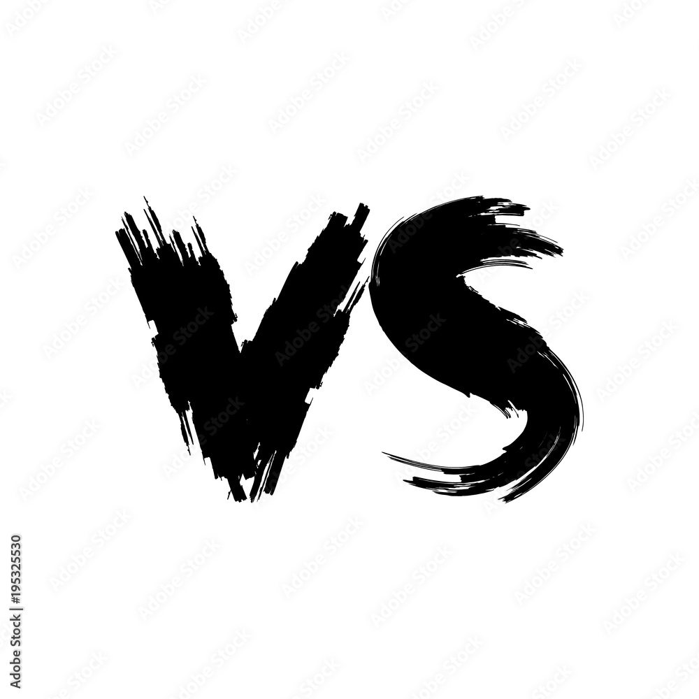 VS. Versus logo. Vector Illustration Stock Vector | Adobe Stock