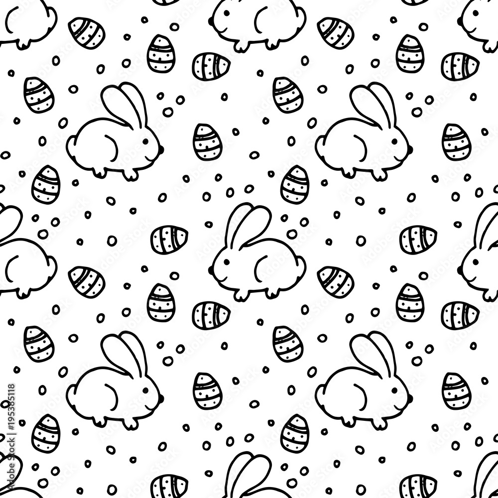 Easter Pattern Vector