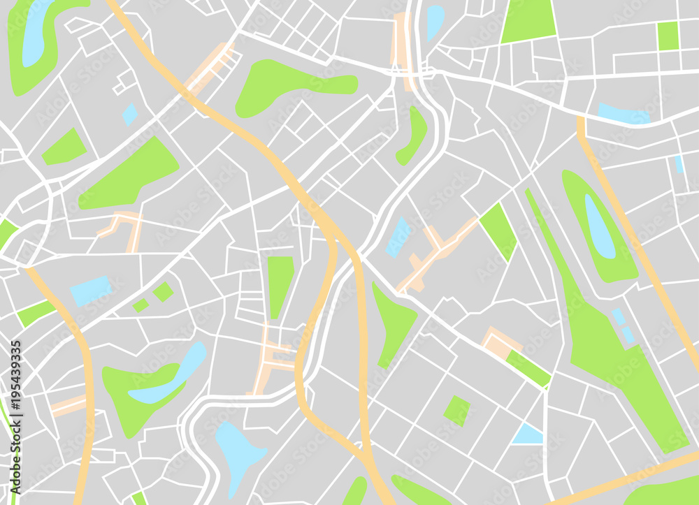 city map. Stock Illustration | Adobe Stock