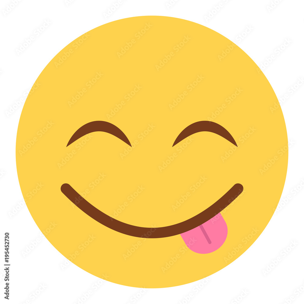 Emoji frech Stock-Vektorgrafik | Adobe Stock