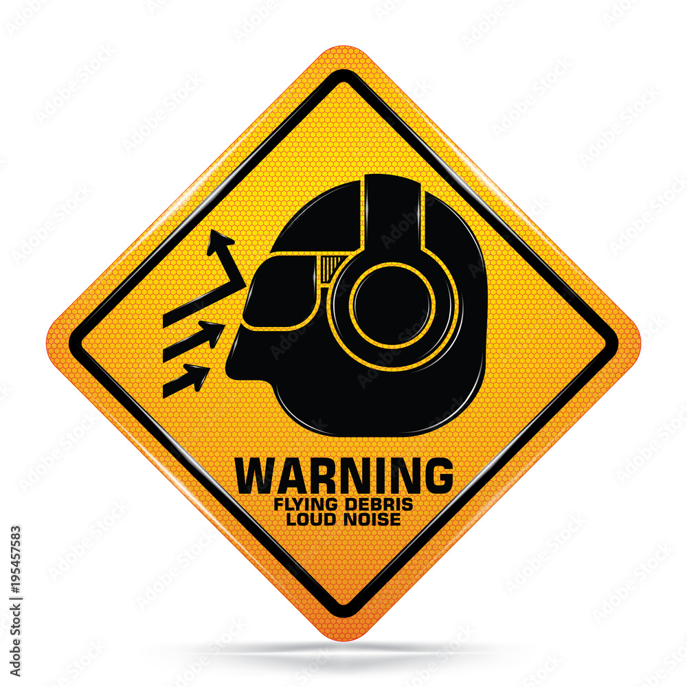 Eye Hazard Safety Symbol