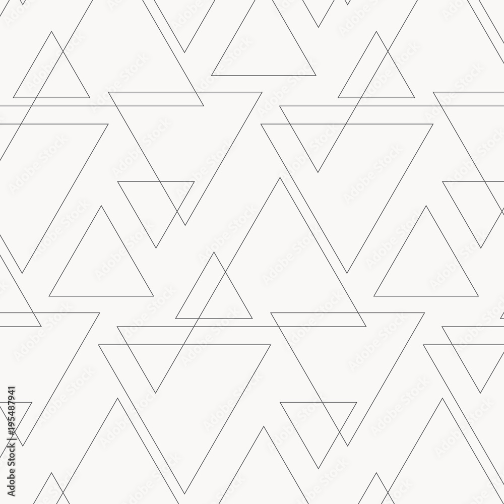 linear triangle vector pattern with big and small triangle connected ...