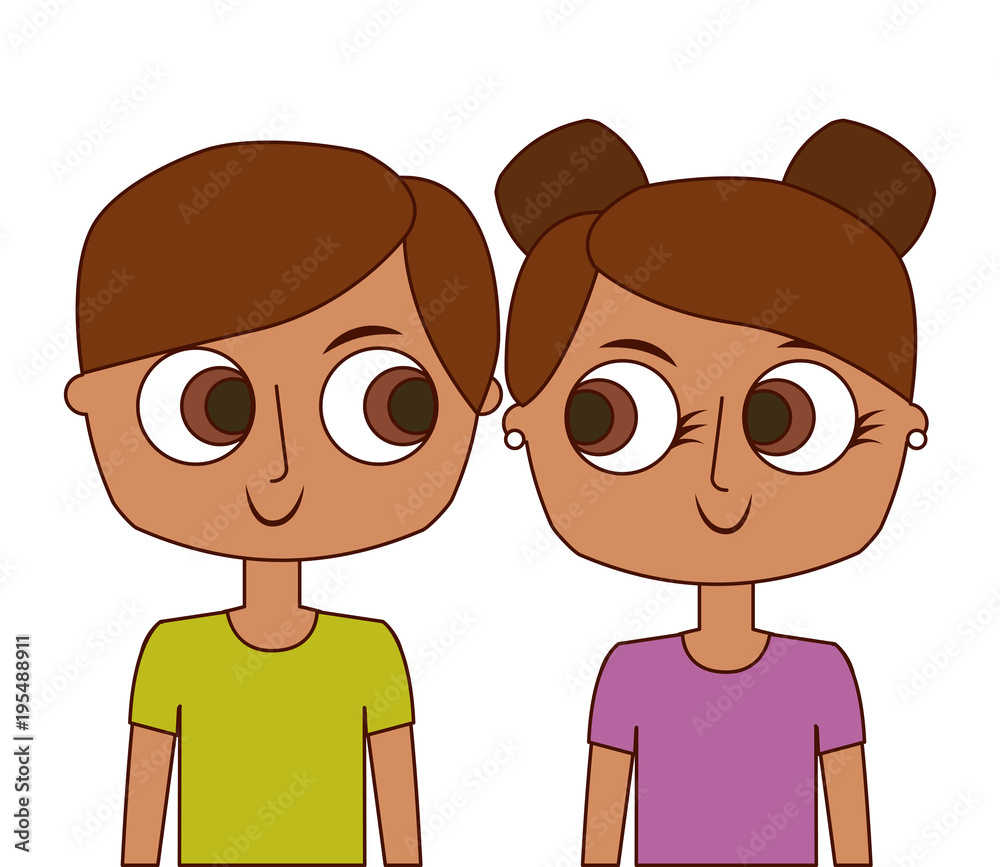 Good Brother Sister Cartoon