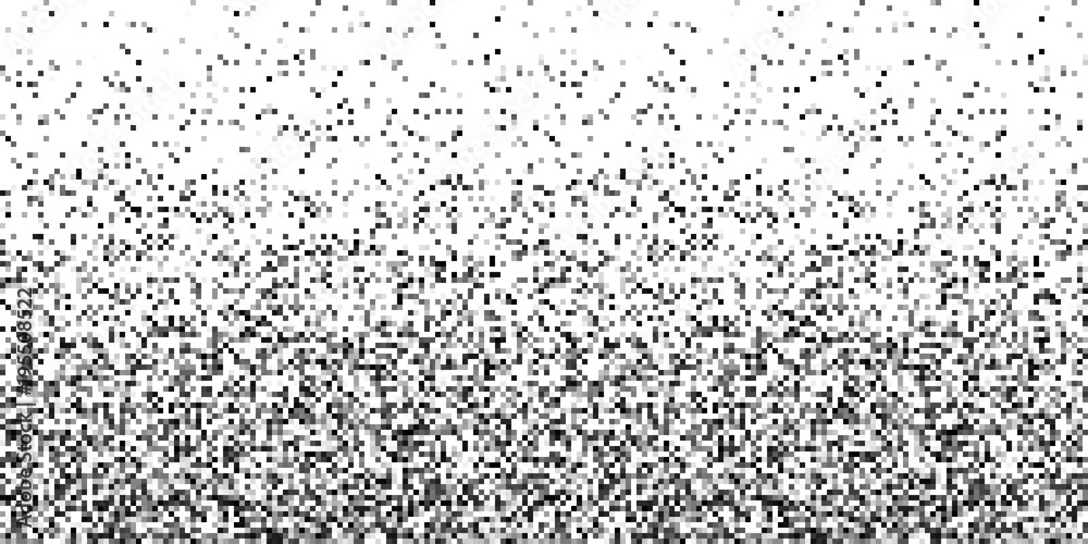 Abstract Gray Pixel Failing Technology Background. Business light ...